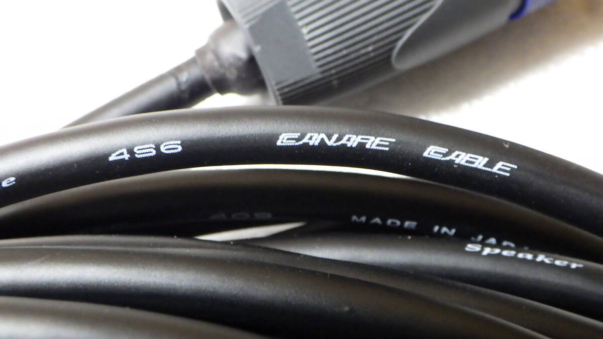 Yahoo!オークション - スピーカーケーブル CANARE 4S6使用 両端スピコ...