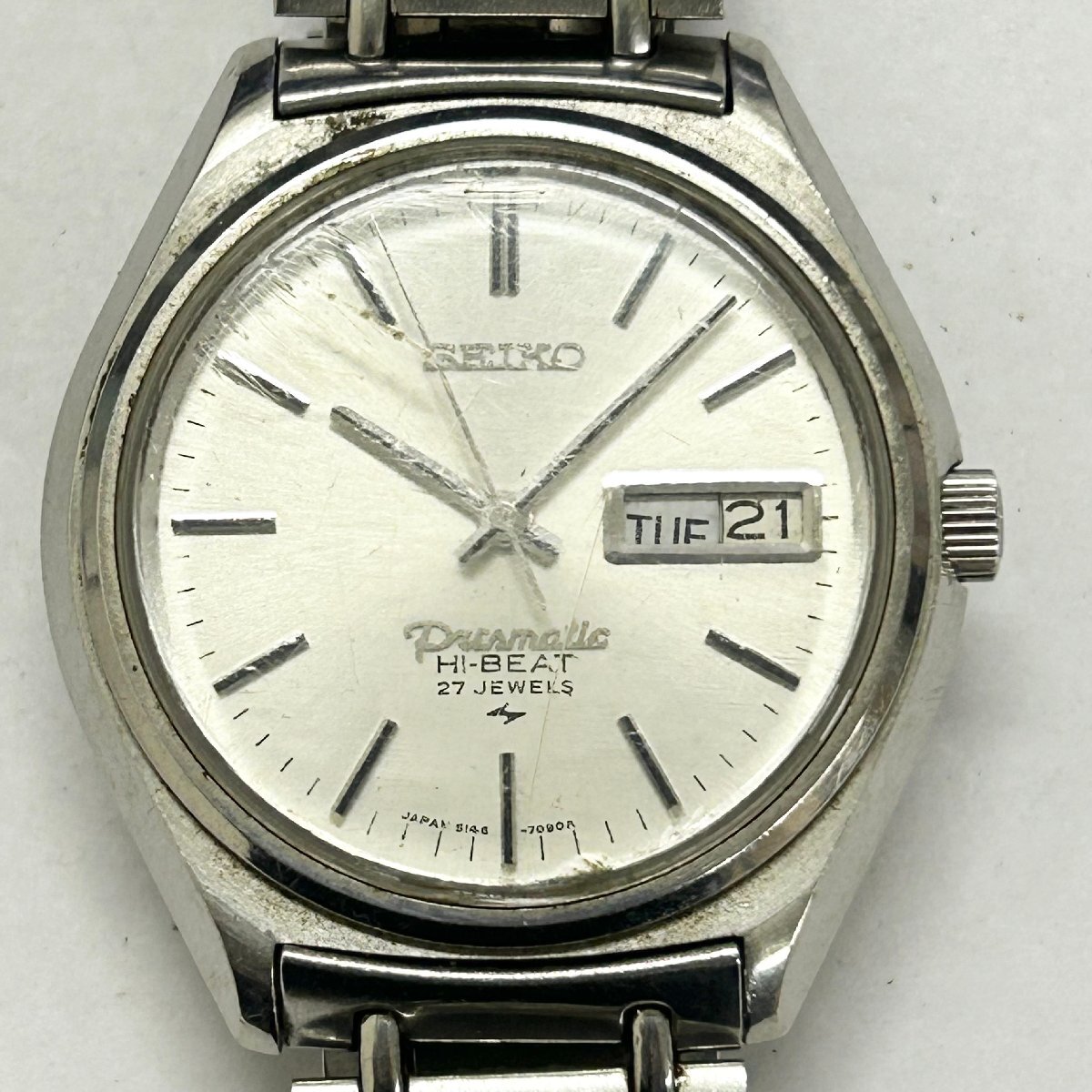 Yahoo!オークション - セイコー SEIKO プレスマチック ハイビート 514...