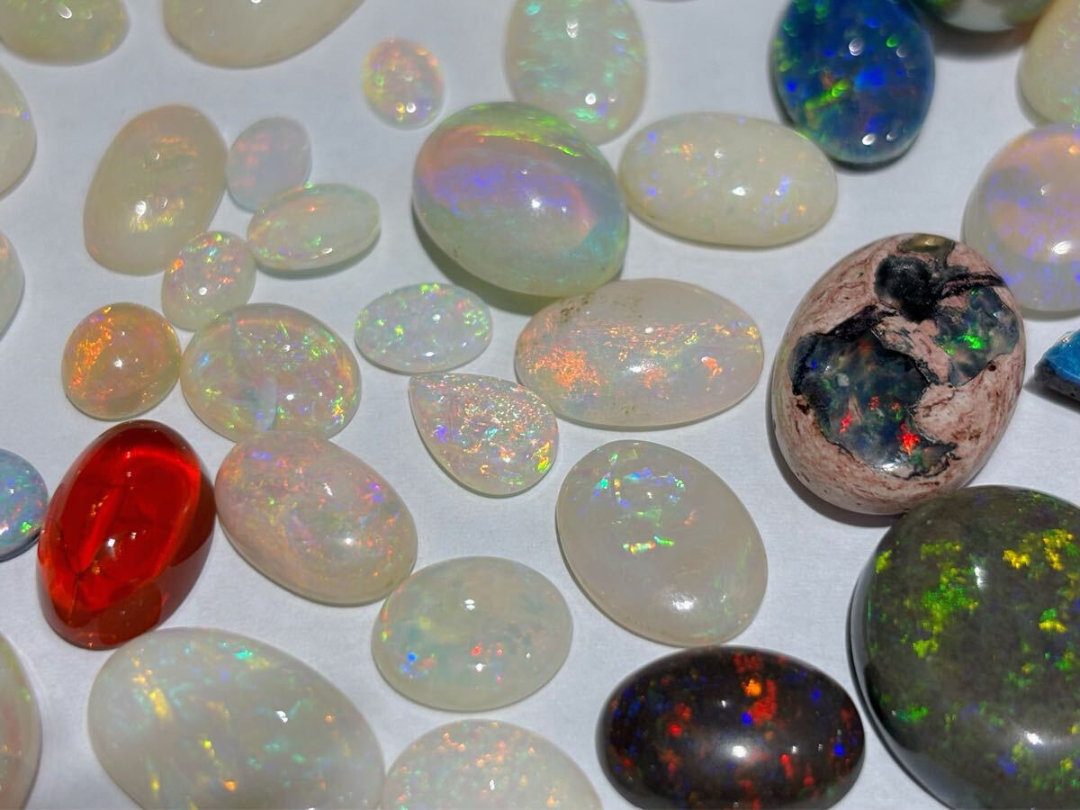 Yahoo!オークション - ルース 裸石 素材 オパール まとめ売り 195.3ct...