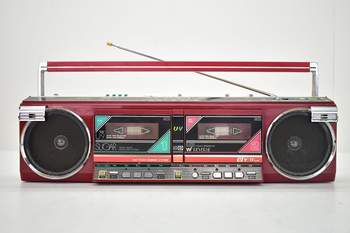 Yahoo!オークション - TOSHIBA RT-SWU9 SUGAR ダブルラジカセ[東芝][シ...