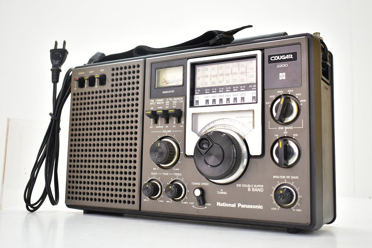 Yahoo!オークション - National Panasonic RF-2200 COUGAR BCLラジオ ...