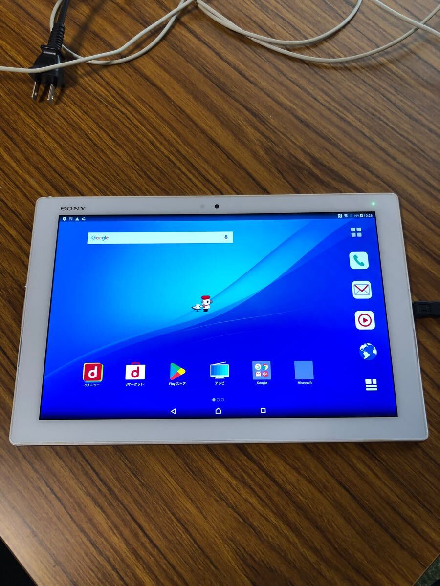 Yahoo!オークション - Xperia Z4 Tablet SO-05G [32GB] docomo ホワイ...