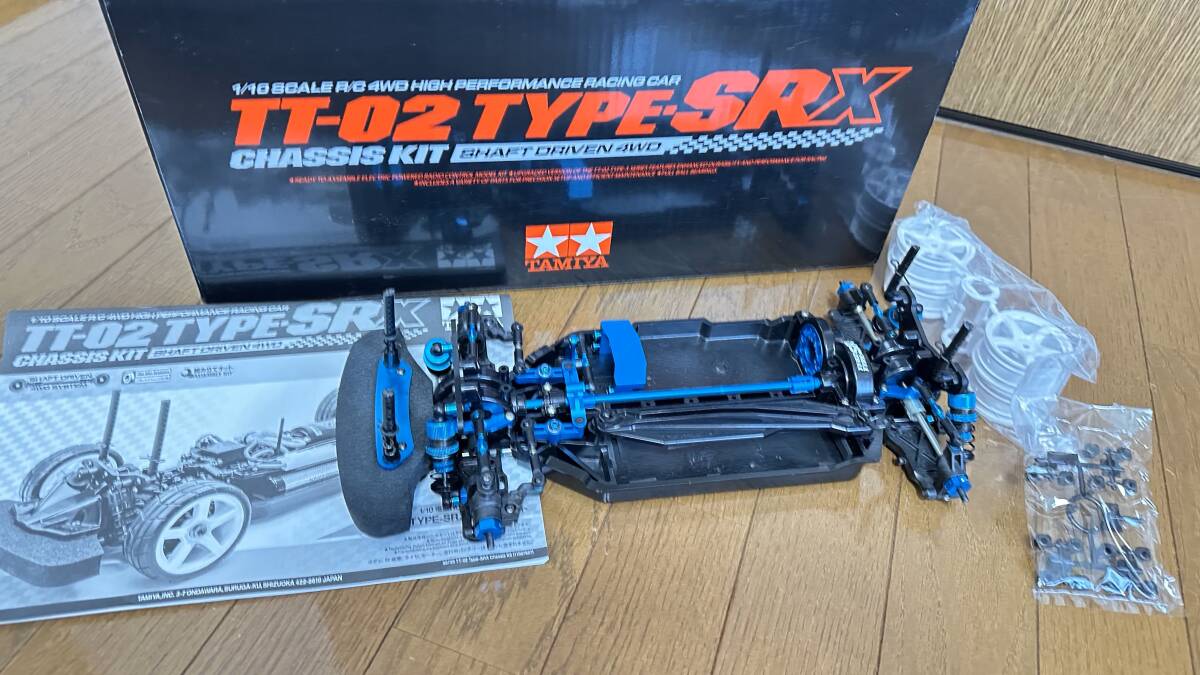 Yahoo!オークション - 美品 タミヤ TT02SRX シャーシ オプション多数