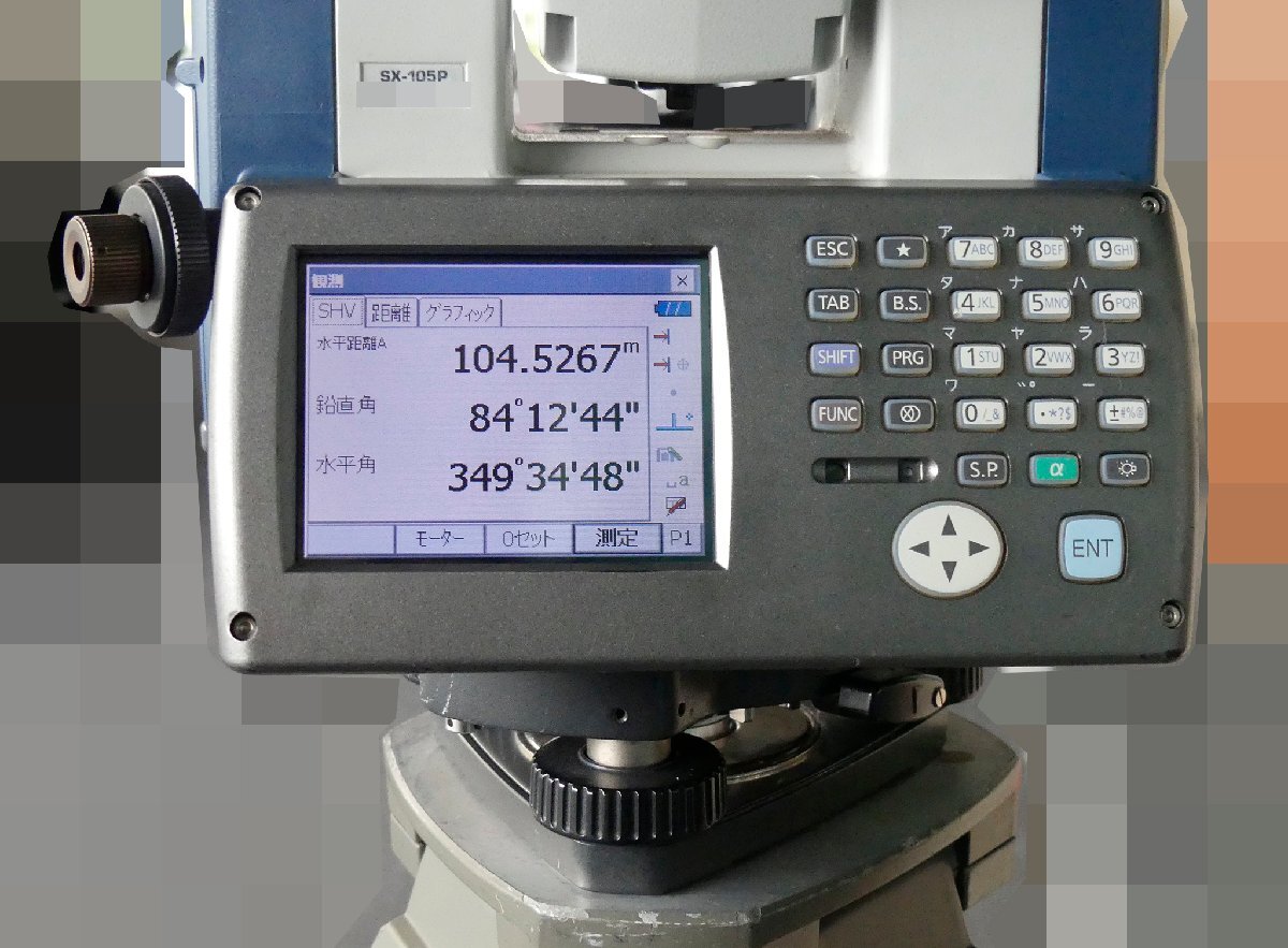 Yahoo!オークション - SOKKIA SX-105P ソキア トータルステーション 測...