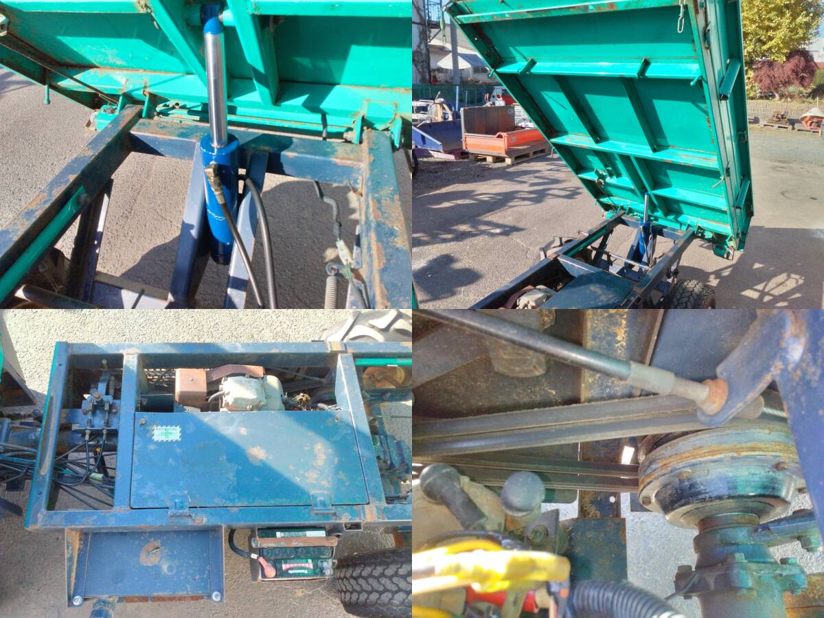 岩手 筑水キャニコム 乗用運搬車 ELL801 油圧ダンプ 最大積載量 岩手 筑水キャニコム 乗用運搬車 ELL801 油圧ダンプ 最大積載量