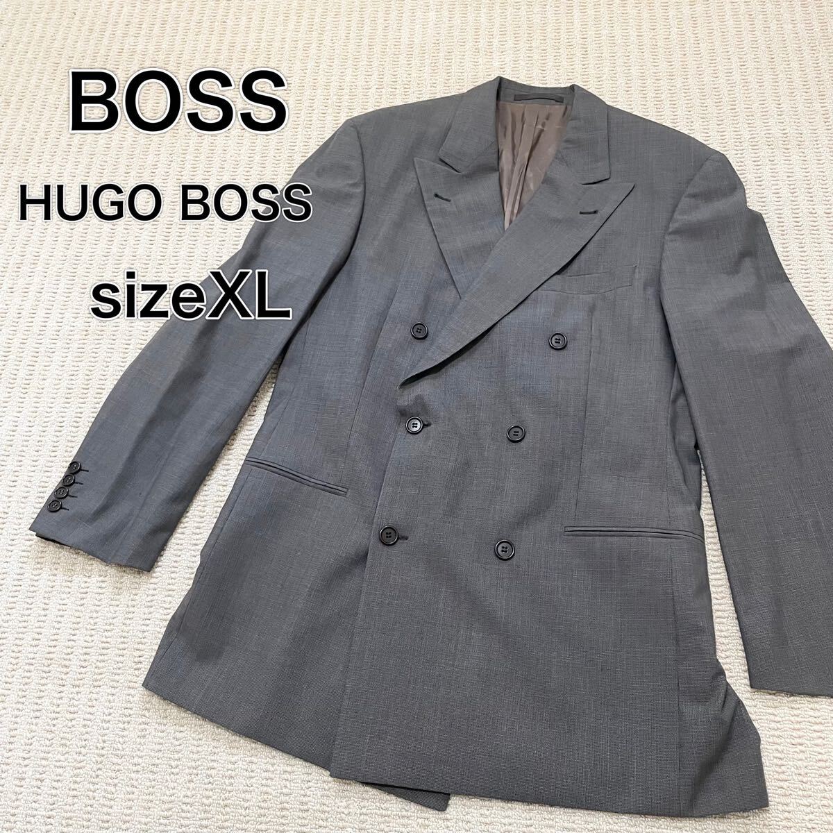 Yahoo!オークション - サイズXL HUGO BOSS 上下セットのジャケット ダ...