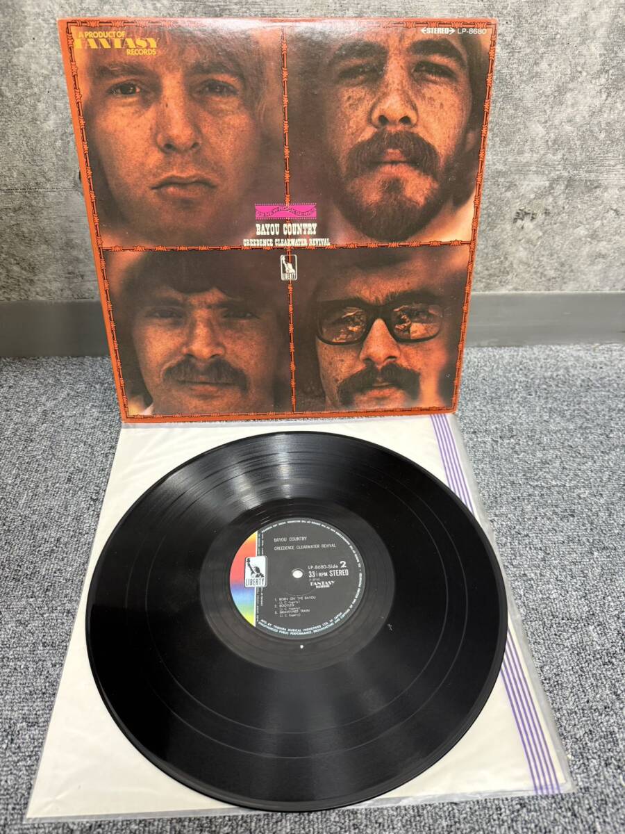 Yahoo!オークション - レコード/LP/CCR - BAYOU COUNTRY 驚異のニュー...