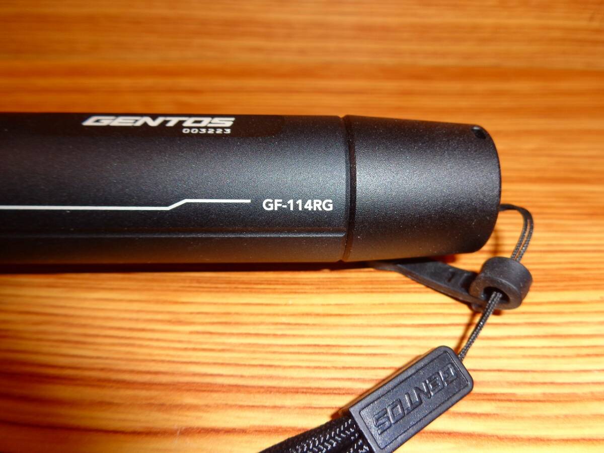 Yahoo!オークション - GENTOS Gフラッシュライト GF-114RG CSC-BIZ.COM...
