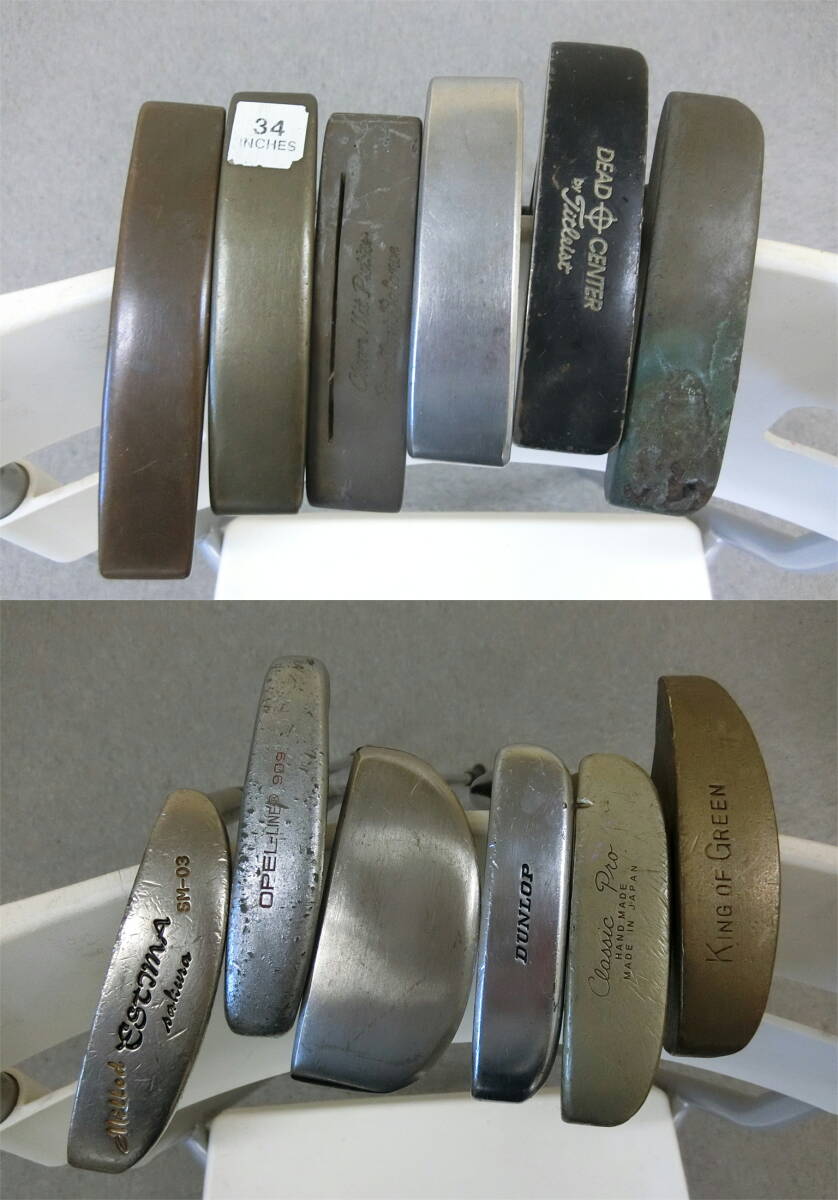 Yahoo!オークション - F514 PING ピン 等 メーカー色々 パター12本ま...