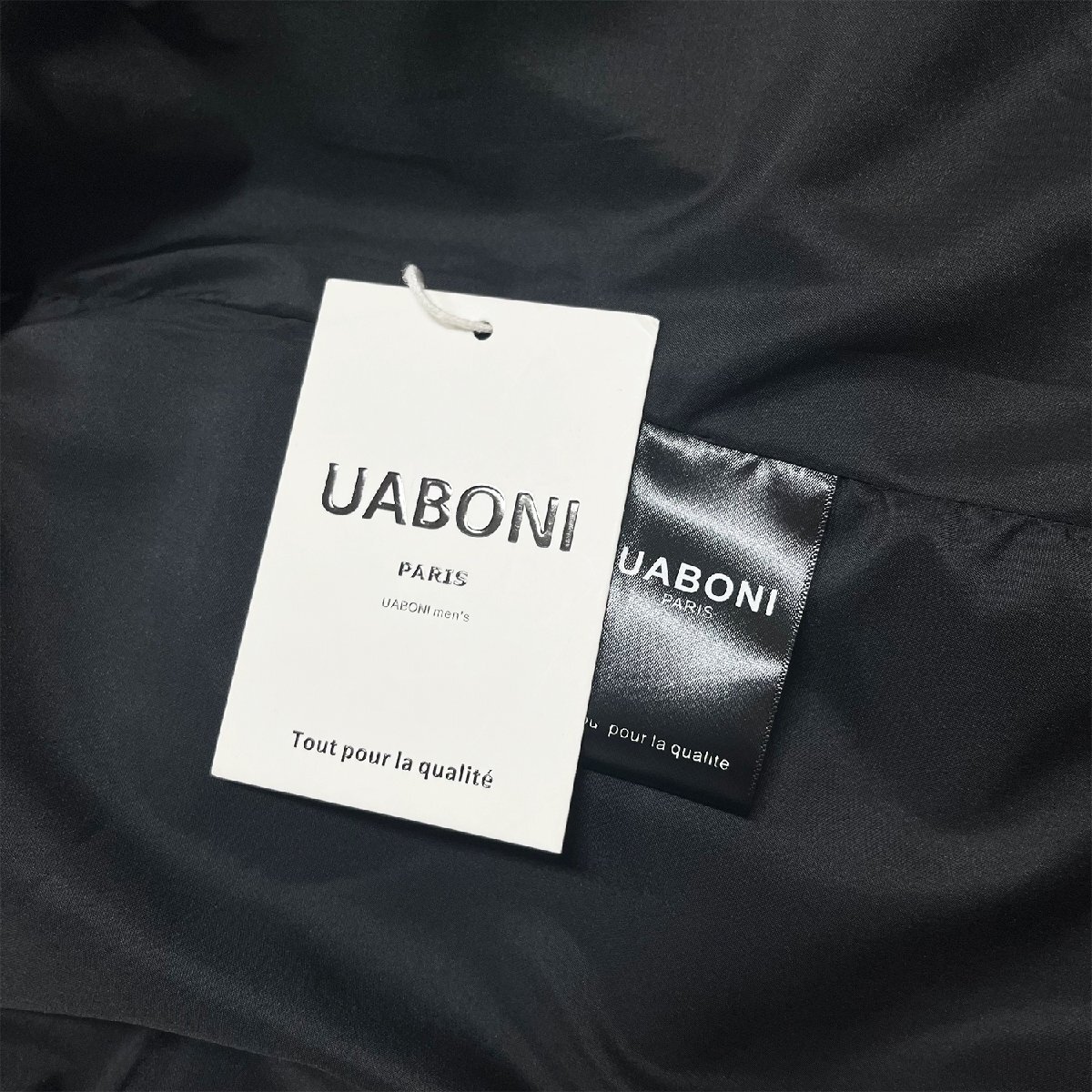 Yahoo!オークション - 最高峰EU製＆定価6万 UABONI Paris ジャケット ...