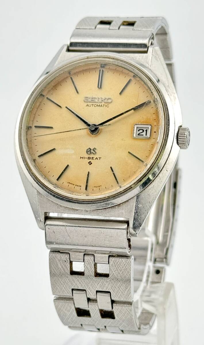 Yahoo!オークション - 「SEIKO」 5645-7010 グランドセイコー ハイビ...
