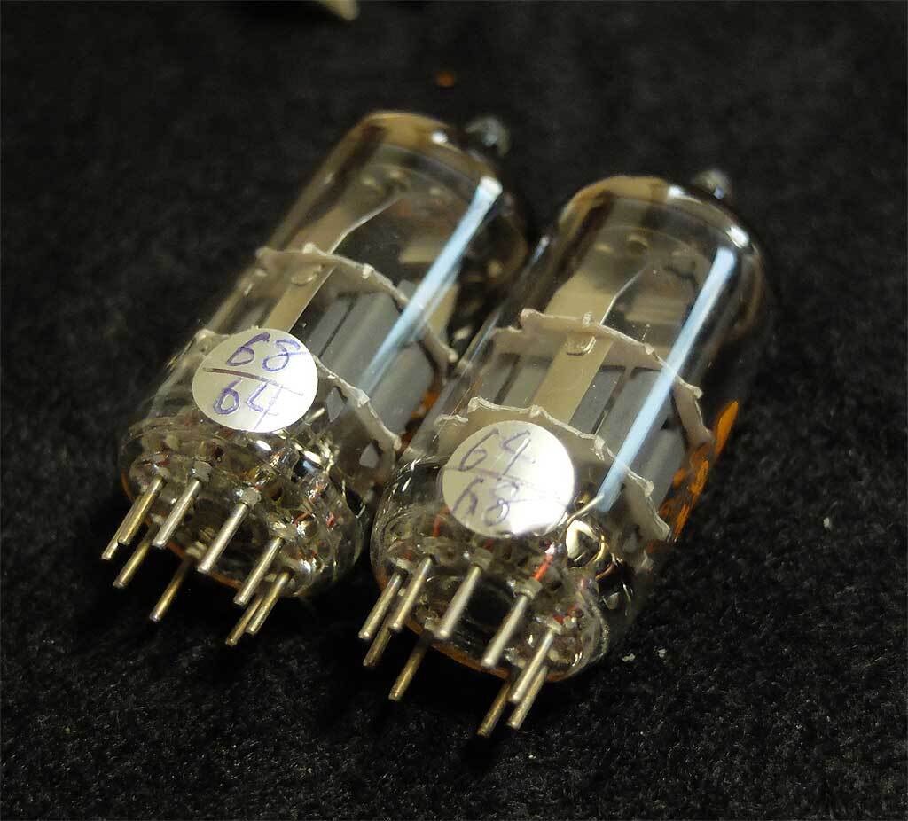 Yahoo!オークション - Amperex ECC88/6DJ8 2本