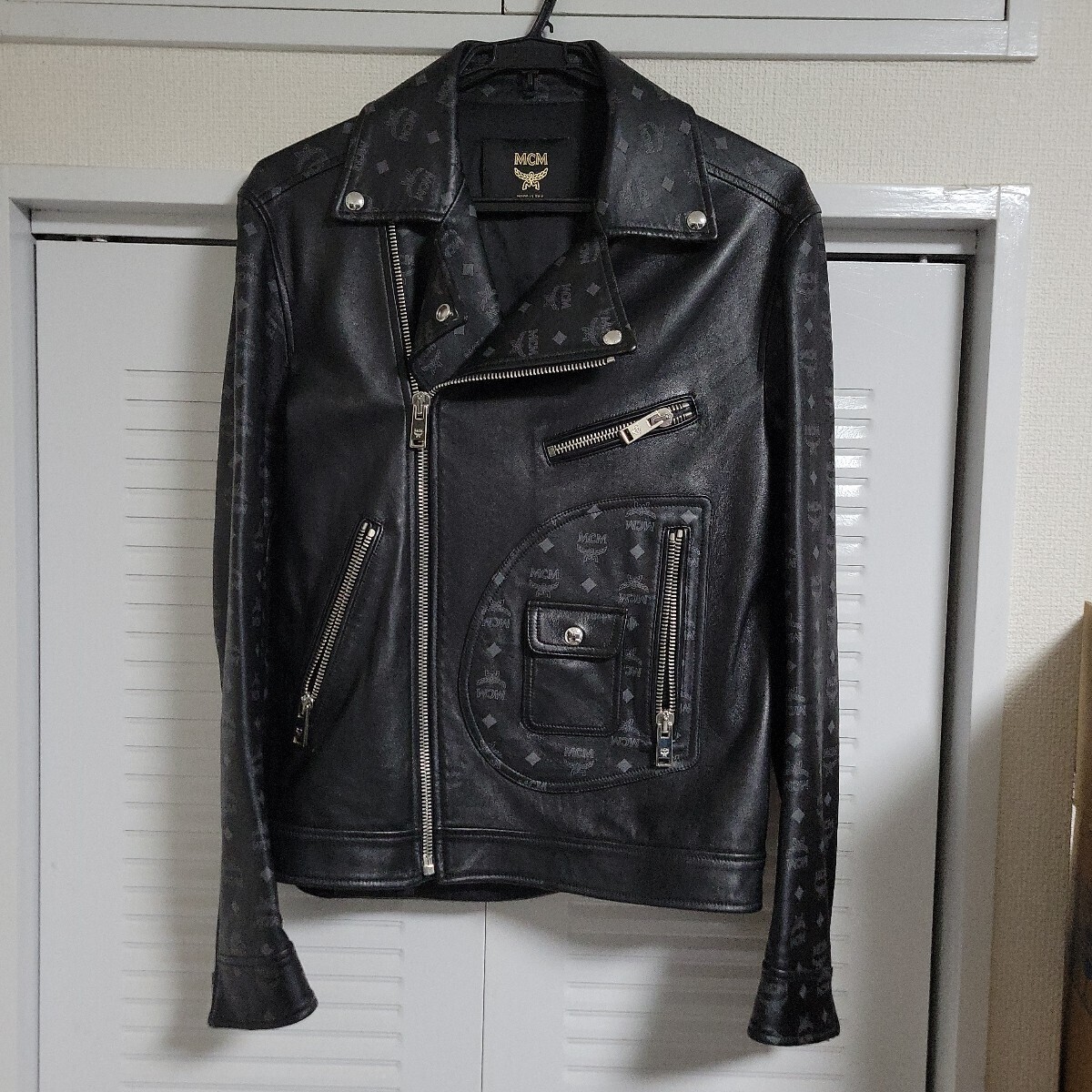 Yahoo!オークション - MCM ライダースジャケット