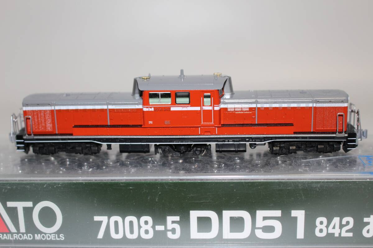 Yahoo!オークション - 【Nゲージ・ジャンク品】KATO 7008-5 DD51-842 ...