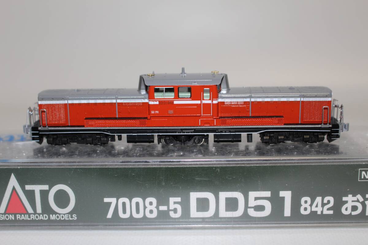 Yahoo!オークション - 【Nゲージ・ジャンク品】KATO 7008-5 DD51-842 ...