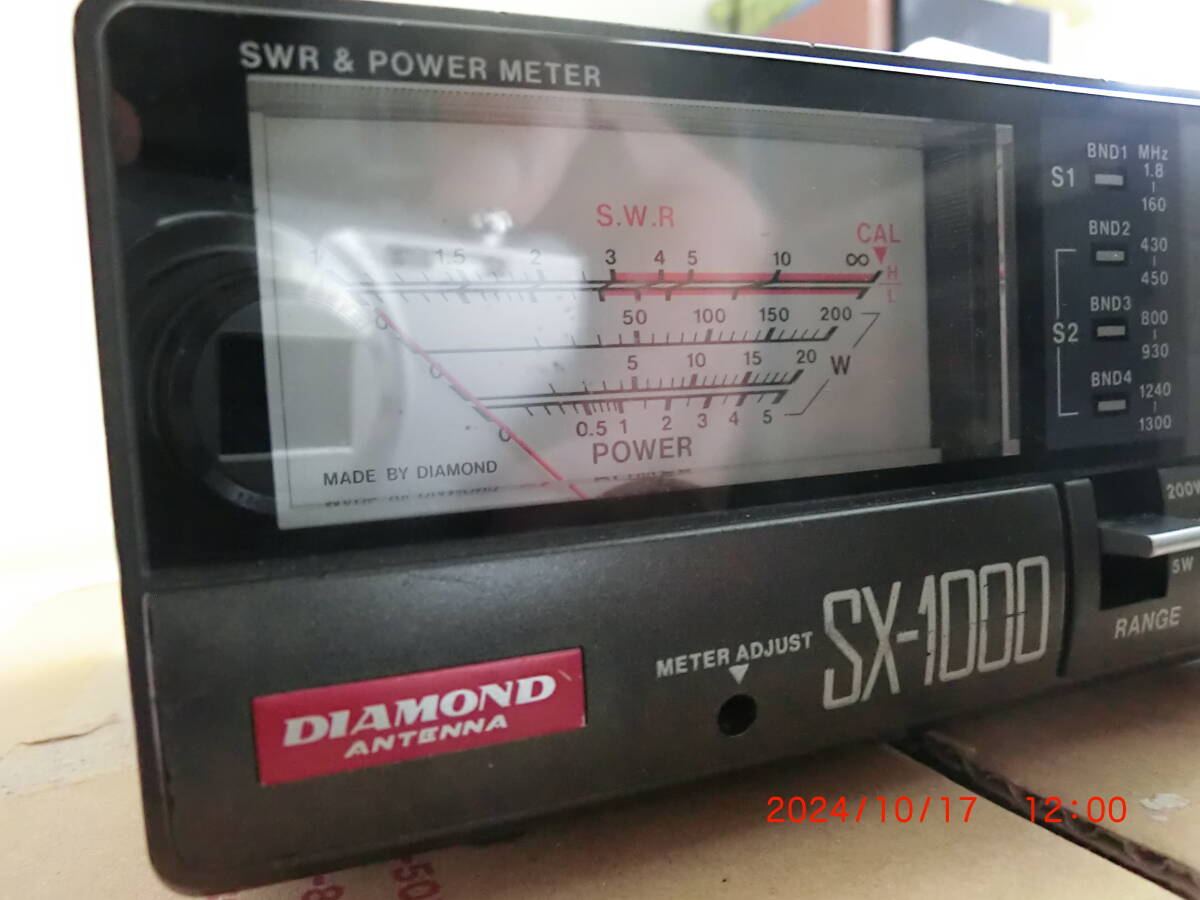 通過形SWR パワー計 SX-1000(アンテナ)｜売買されたオークション情報、yahooの商品情報をアーカイブ公開 - オークファン（aucfan.com）