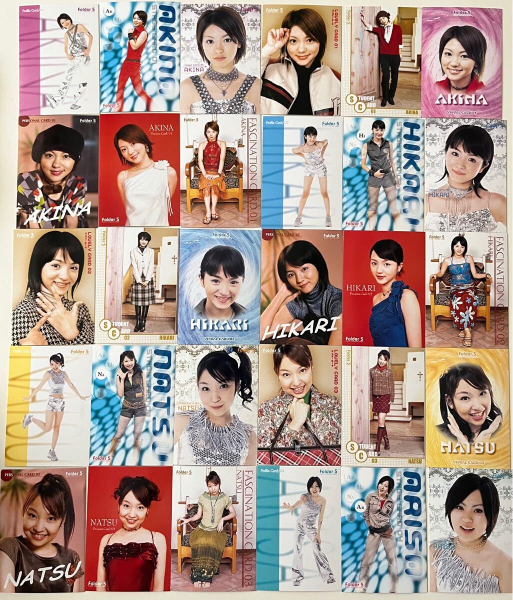 Yahoo!オークション - Folder5 HIKARI 満島ひかり arisa moe akina nat...