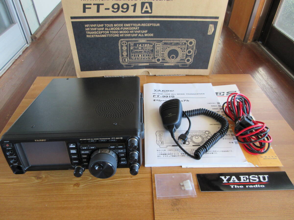 Yahoo!オークション - 美品 YAESU FT-991A HF/50/144/430MHz オールモ...