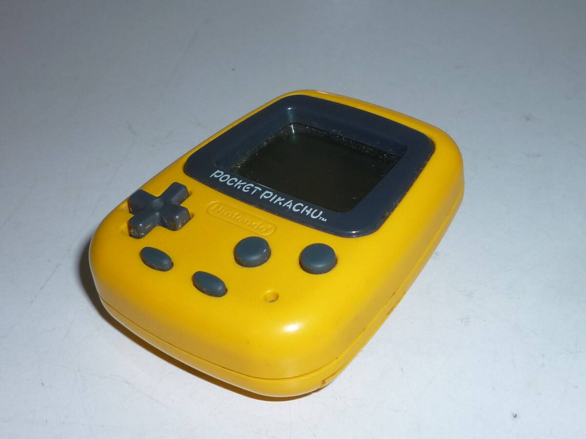 Yahoo!オークション - 61029-3 POCKET PIKACHU 任天堂 ポケットピカチ...