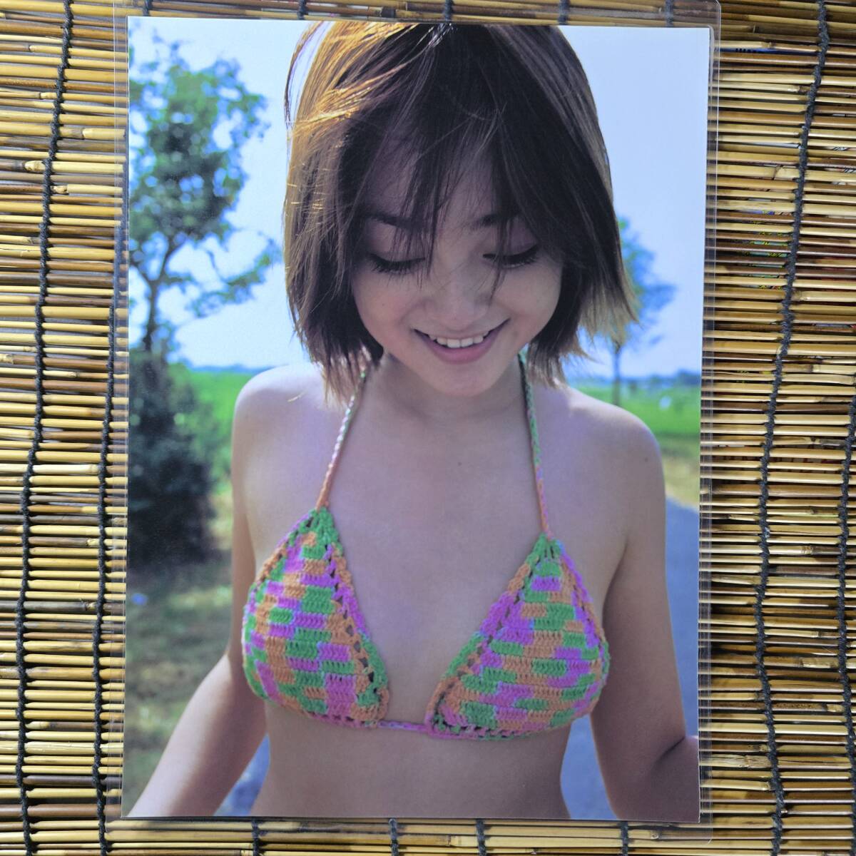 Yahoo!オークション - 【高品質厚手150μラミネート加工】安達祐実 ...