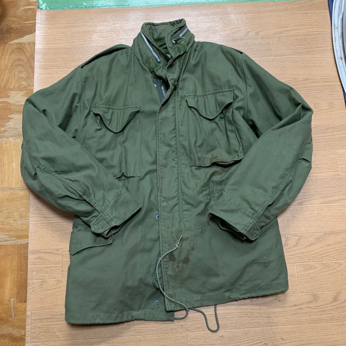 Yahoo!オークション - M65フィールドジャケット アルミジップ サイズS ...