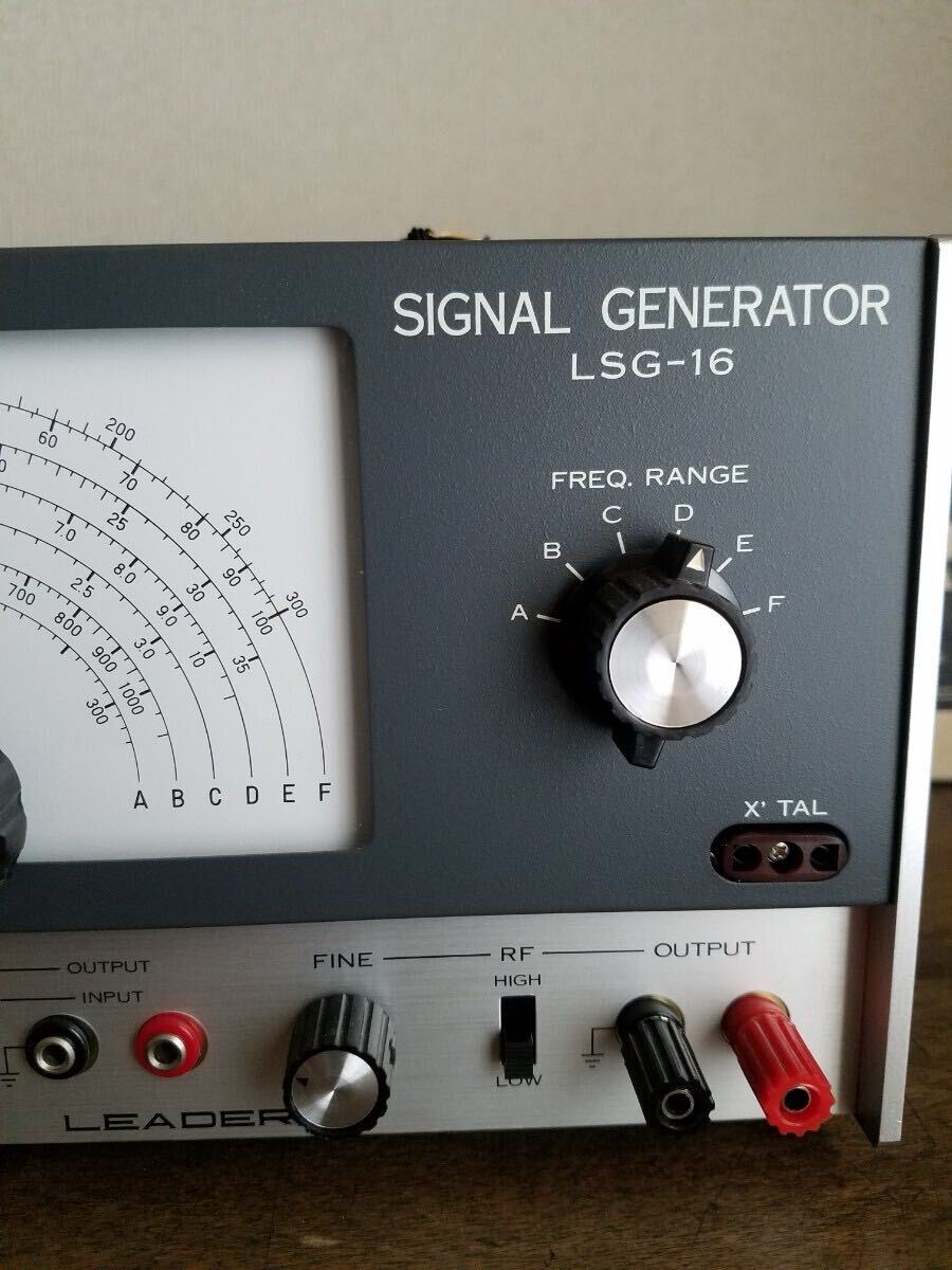 Yahoo!オークション - 当時物 LEADER LSG-16 SIGNAL GENERATOR リーダ...