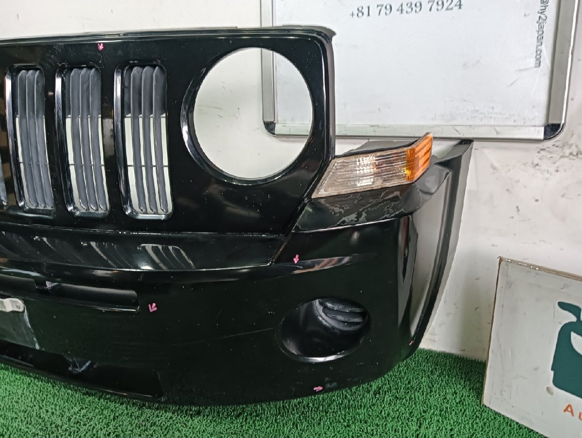 Yahoo!オークション - ジープ フロントバンパー パトリオット ABA-MK74...