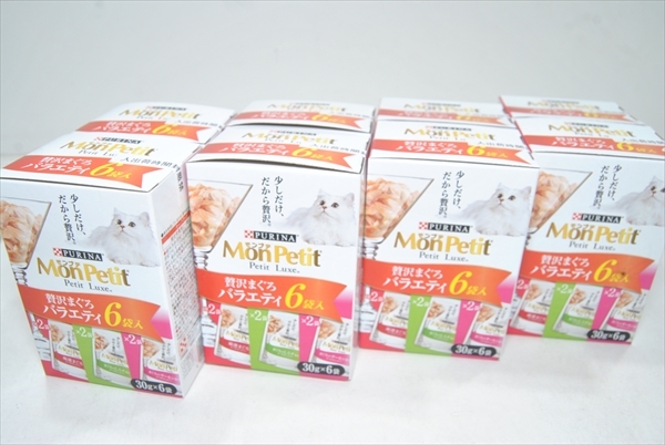 Yahoo!オークション - 【PD3-4367】キャットフード 一般食 モンプチ 贅...