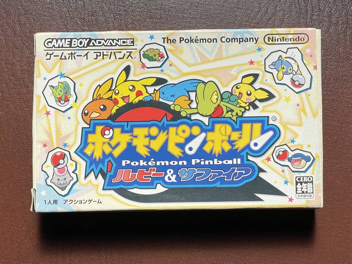 Yahoo!オークション - GBA ポケモンピンボール ルビー＆サファイア ゲ...