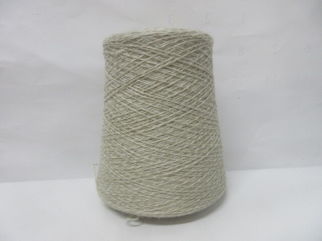 Yahoo!オークション - ウールミックス ダークベージュ×オフ 530g a4...