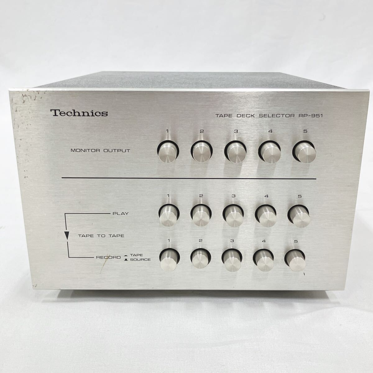 Yahoo!オークション - Technics テクニクス RP-951 テープデッキセレク...
