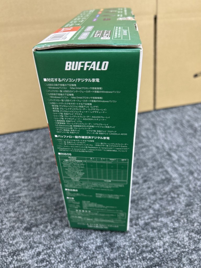 Yahoo!オークション - 【153363】HDD 外付けハードディスク BUFFALO バ...
