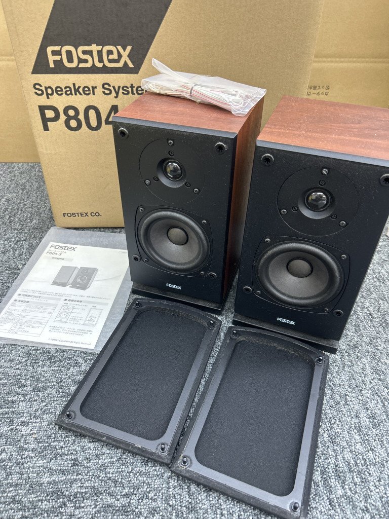 Yahoo!オークション - 【153579】ペアスピーカー FOSTEX フォステクス ...