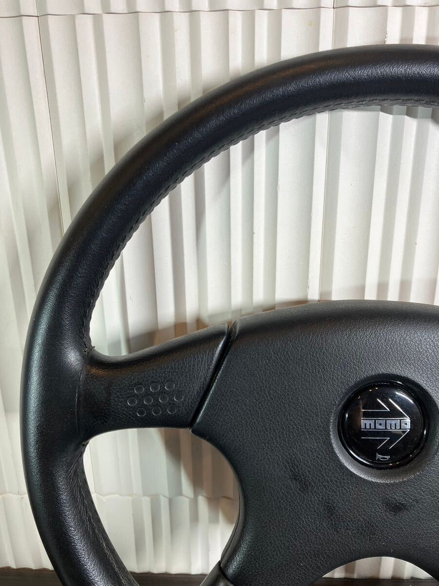 E/1207 モモ レザー ステアリング TYP M36 36cm MOMO イタリア製 ハンドル(ステアリング、ハンドル本体)｜売買されたオークション情報、yahooの商品情報をアーカイブ ...