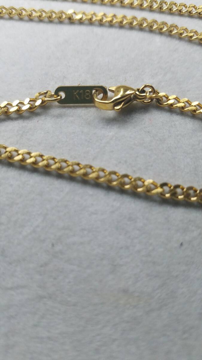 Yahoo!オークション - k18 ネックレス 金 52cm