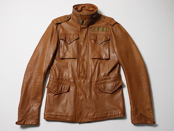 Yahoo!オークション - PPFM ピーピーエフエム 羊革 ミリタリージャケッ...