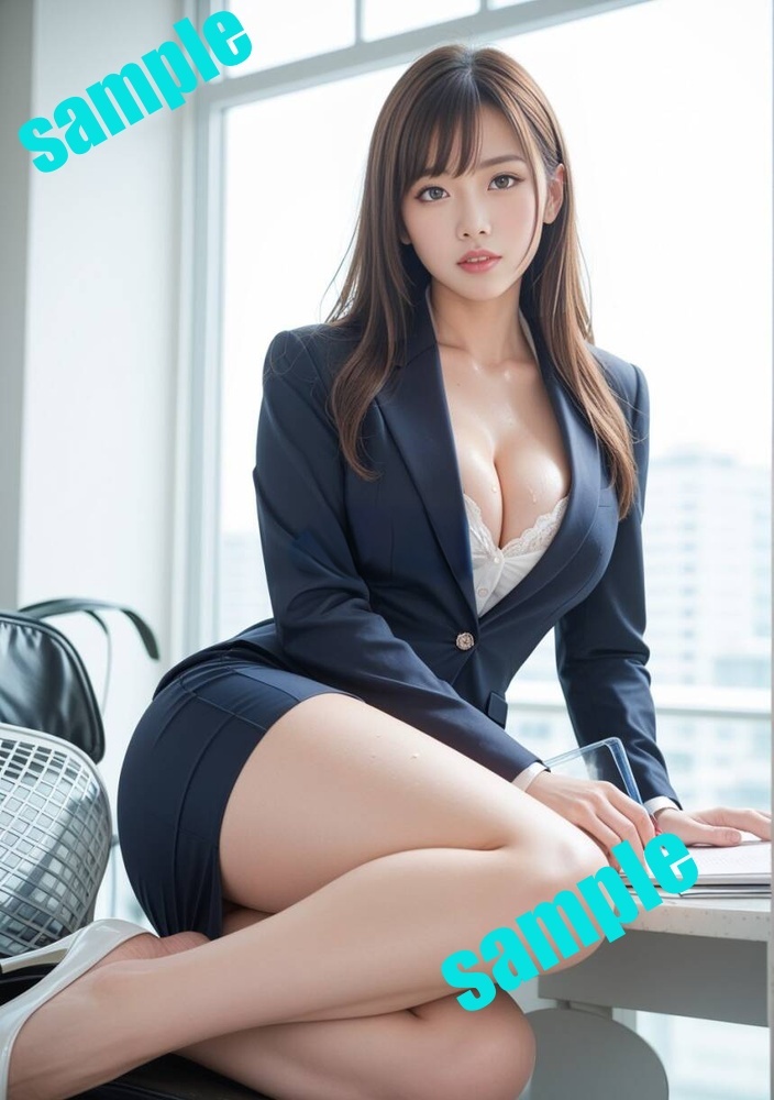 Yahoo!オークション - OL 美女 会社にて 巨乳 パンモロ パンスト セク...