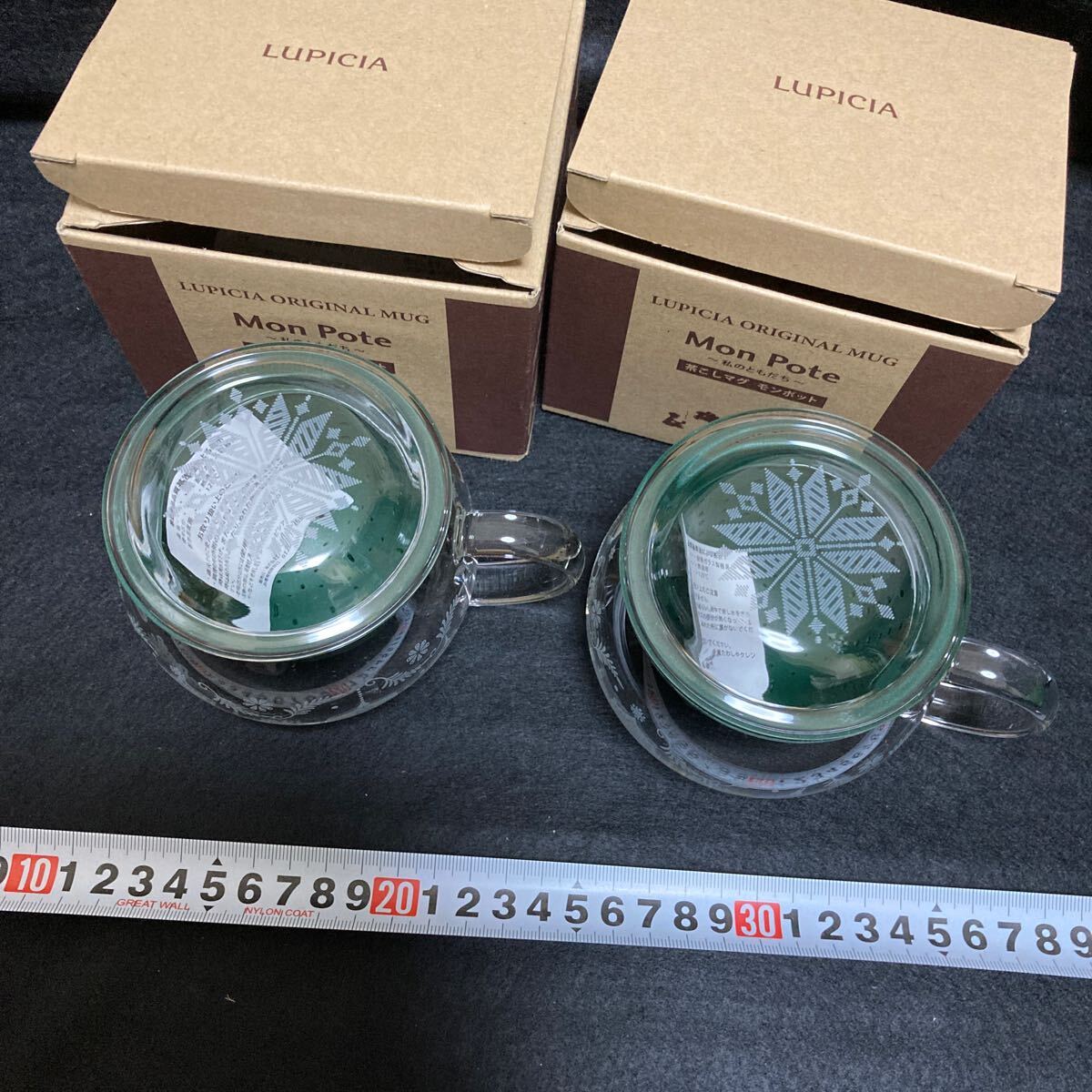 Yahoo!オークション - ルピシア 茶こしマグ モンポット 2個セット 紅...