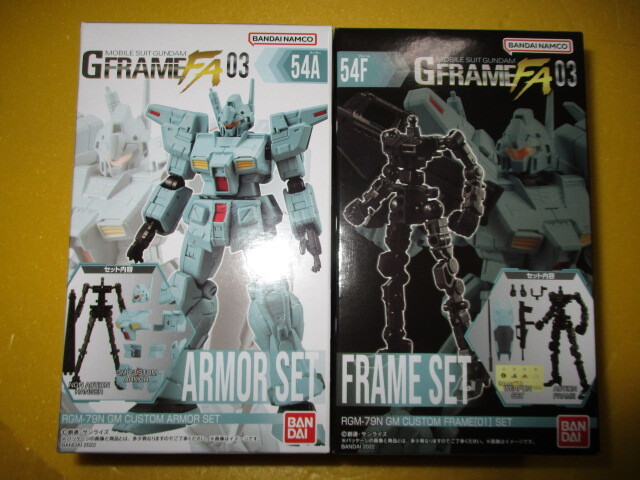 Yahoo!オークション - ガンダム Gフレーム FA3 G FRAME FA03Ж54A 54F ...