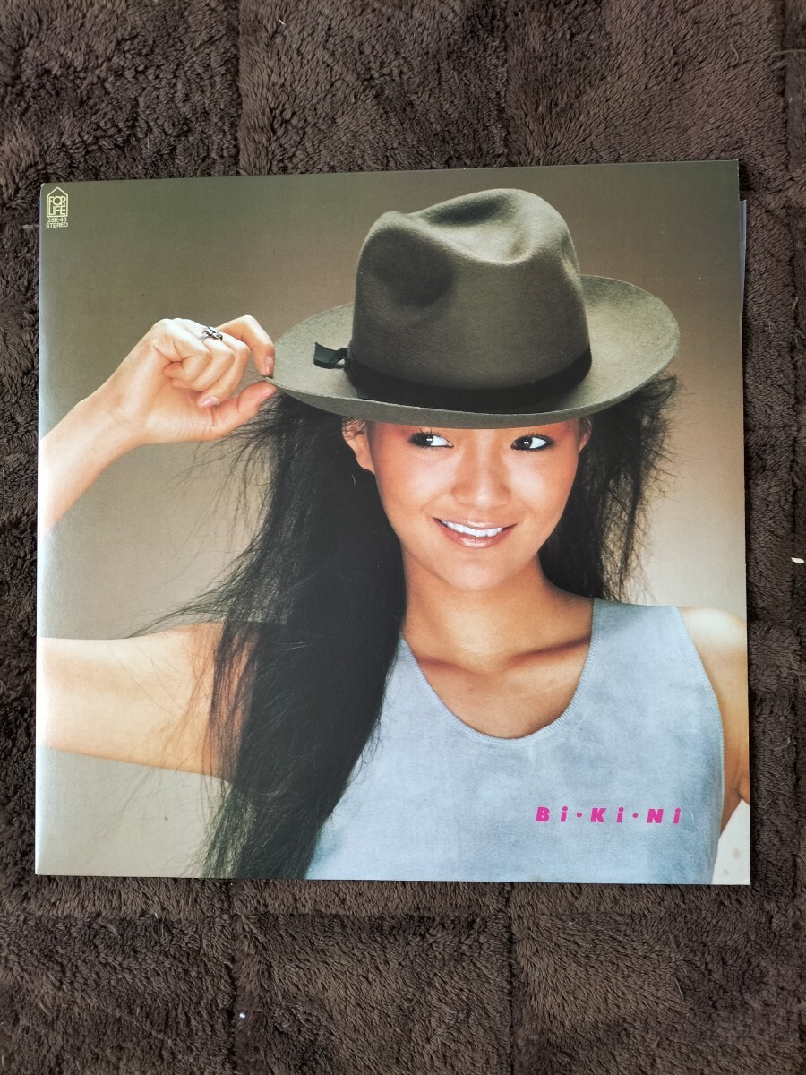Yahoo!オークション - LPレコード/ 杏里/Bi・Ki・Ni/28K-48 シティー...