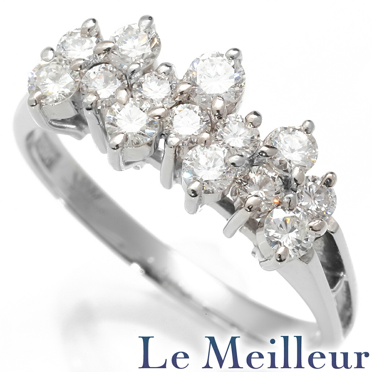 Yahoo!オークション - トーエイクラウン リング 指輪 ダイヤモンド 0.7...