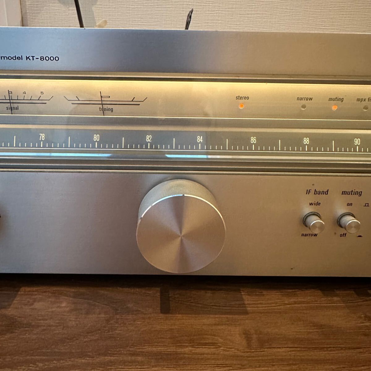 Yahoo!オークション - 希少動作確認済 TRIO トリオ FMステレオチューナ...