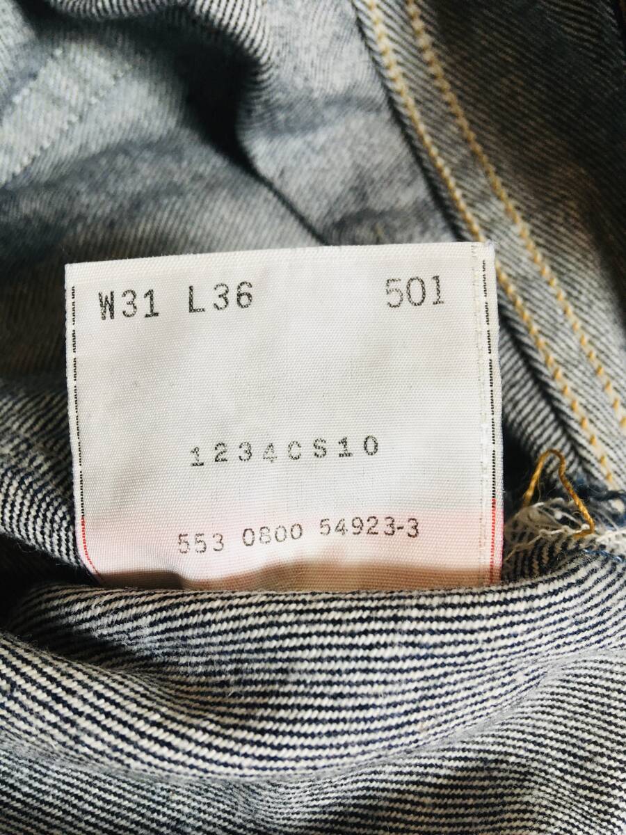Yahoo!オークション - 【試着程度】リーバイス501 W31 L36 米国製 501x...
