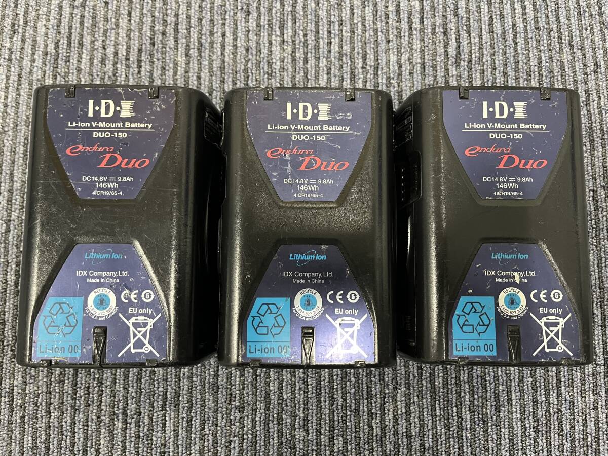 Yahoo!オークション - IDX DUO-150 Vマウントタイプリチウムイオンバッ...