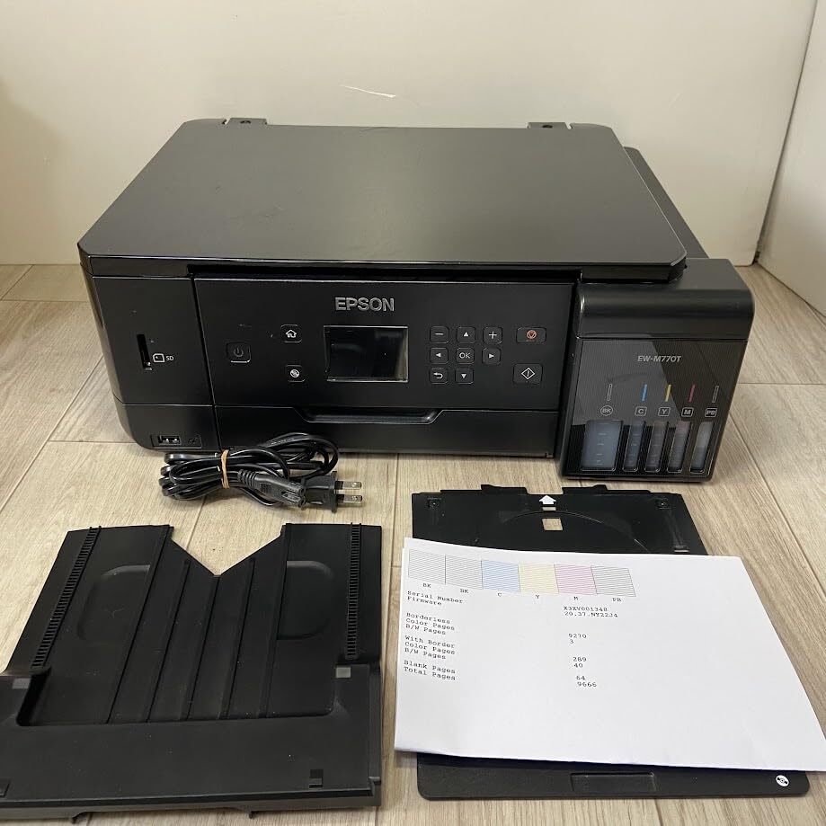 Yahoo!オークション - 【AJ】エプソン EW-M770T プリンター エコタンク...