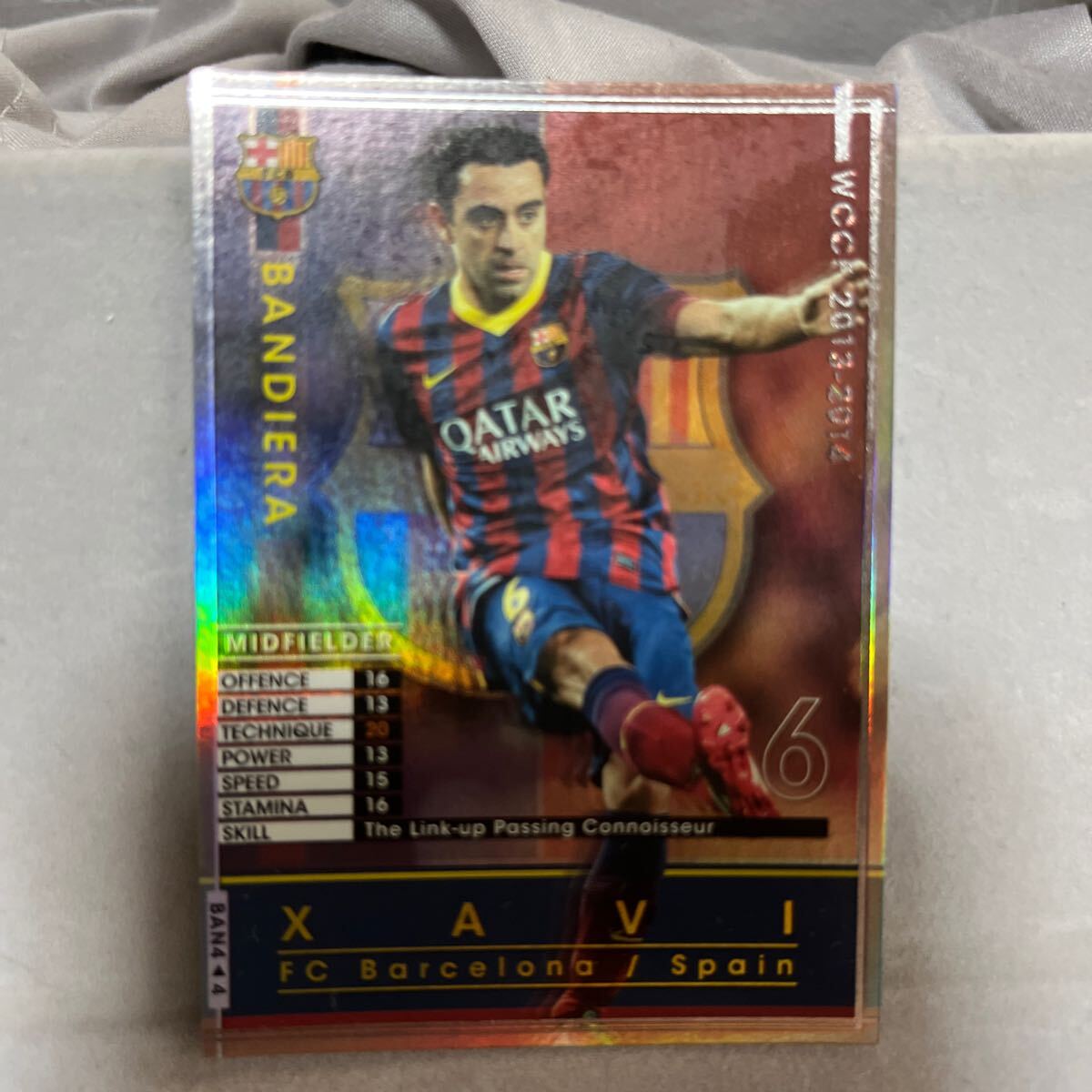 Yahoo!オークション - WCCF 13-14 BAN4 シャビ footista Panini