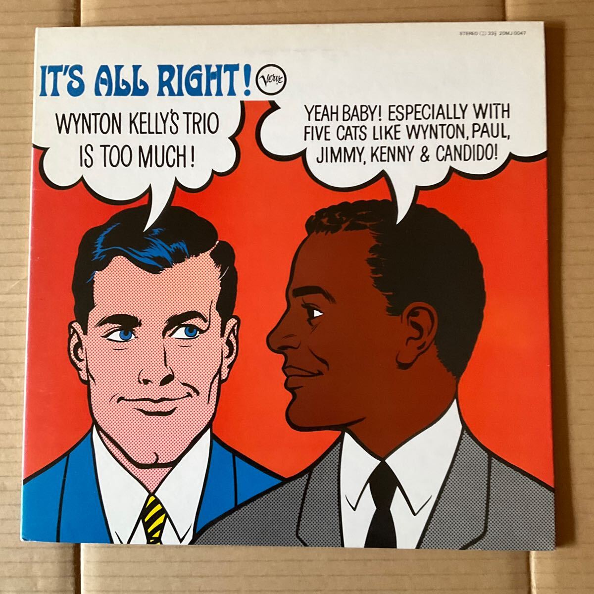 Yahoo!オークション - WYNTON KELLY TRIO - IT'S ALL RIGHT 20MJ 0047