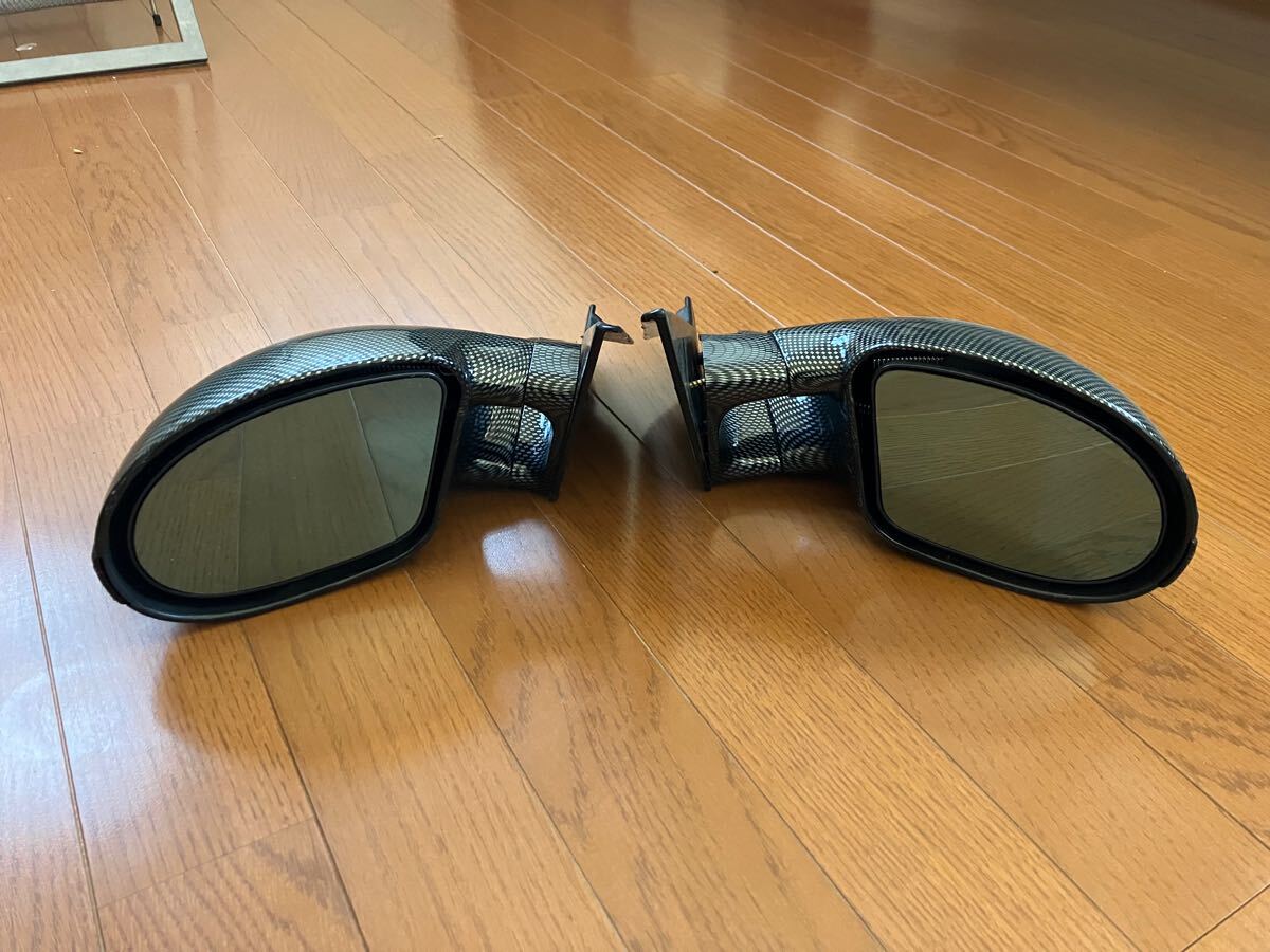 Yahoo!オークション - C34 ステージア 社外ミラー ブルーレンズ カーボ...