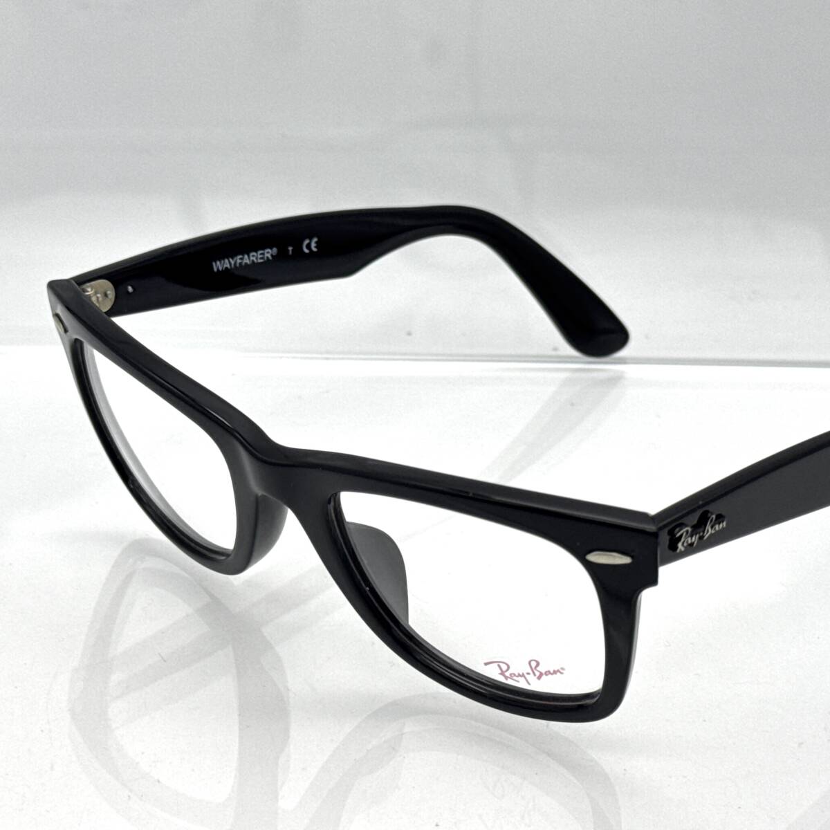 Yahoo!オークション - RayBan レイバン WAYFARER RB5121F 2000 50 22 1...