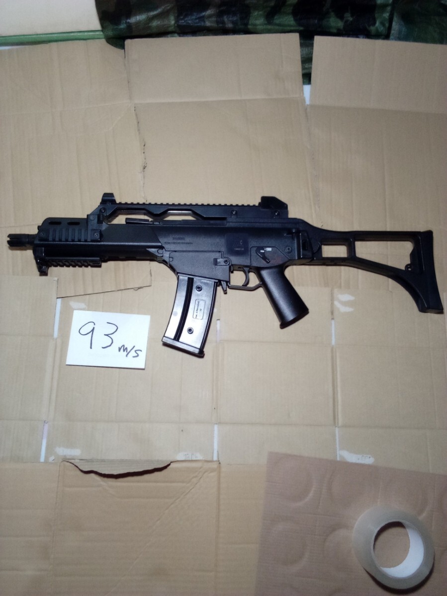 Yahoo!オークション - 93m/s 不明メーカー電動ガン G36C 送料込み